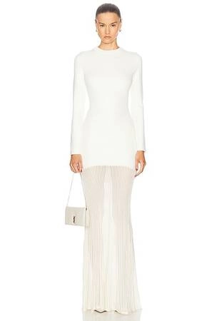 SEROYA Serenade Maxi Dress - Eggshell