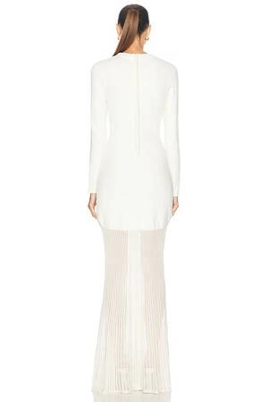 SEROYA Serenade Maxi Dress - Eggshell