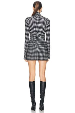 Norma Kamali Long Sleeve Turtleneck Pickleball Dress