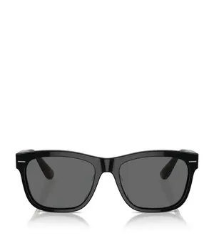 Brunello Cucinelli Acetate Wayfarer Sunglasses - Black