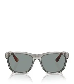Brunello Cucinelli Acetate Wayfarer Sunglasses - Grey