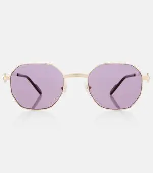 Cartier Premiere Octagon Sunglasses - Gold