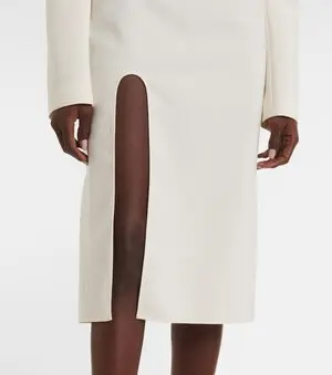Stella McCartney Wool Midi Dress