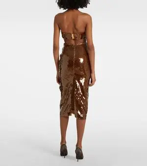BLAZÉ MILANO Sequined Bra Top
