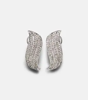 ANITA KO Celeste Small 18kt White Gold Diamond Earrings