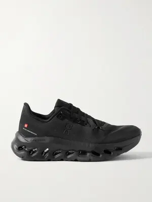 On Cloudtilt Recycled-knit Sneakers - Black