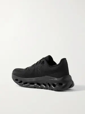 On Cloudtilt Recycled-knit Sneakers - Black