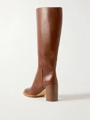 Gabriela Hearst Bocca Leather Knee-high Boots - Brown