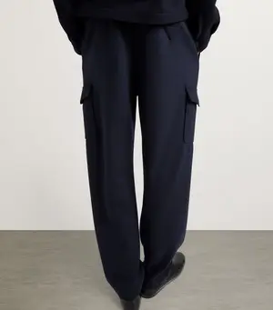 Prada Cashmere Wool Cargo Sweatpants