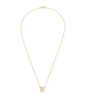 CHAUMET Bee De Diamond And Gold Necklace - Rose Gold