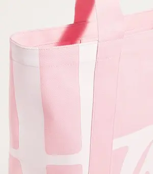 Harrods Medium Cotton Logo Tote Bag - Pink
