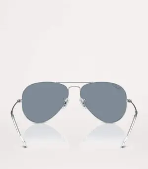 Ray-ban Metal Aviator Sunglasses - Silver