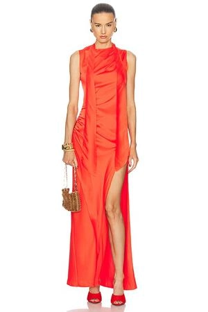 SIEDRES Narah Halterneck Dress - Red
