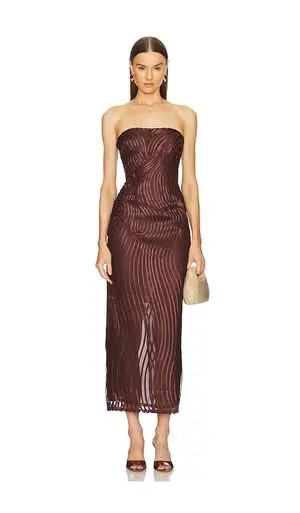 MICHAEL COSTELLO Opal Midi Dress