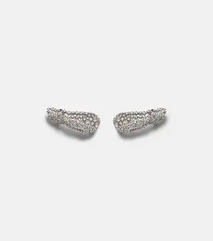 ANANYA Scatter Diamond 18kt White Gold Earrings - Silver