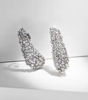 ANANYA Scatter Diamond 18kt White Gold Earrings
