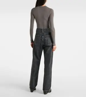 AGOLDE Kelly High-rise Straight Jeans
