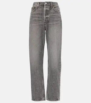 AGOLDE 90's Mid-rise Straight Jeans - Blue