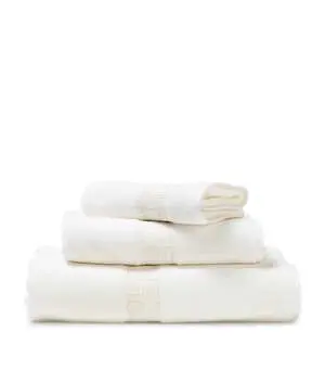Frette Maze Lace Hand Towel - Ivory
