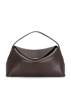TOTEME T-lock Top Handle Bag - Bark