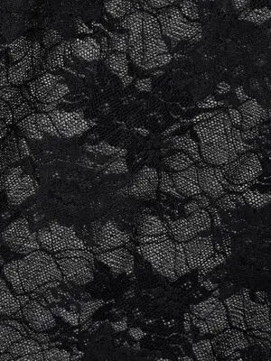 Oseree Ruffled Stretch-lace Bodysuit