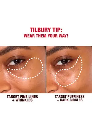 Charlotte Tilbury Immediate Eye Revival Patches, Reduces Puffiness