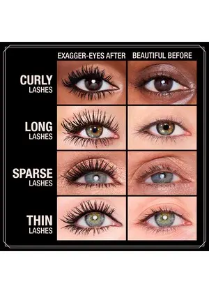 Charlotte Tilbury Exagger-eyes Volume Mascara - Black