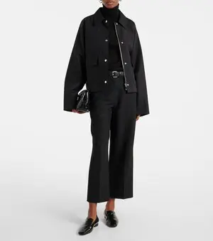 TOTEME Wool And Silk Turtleneck Sweater