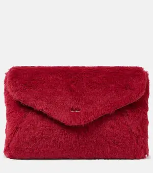 Max Mara Teddy Clutch - Red