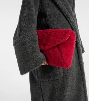 Max Mara Teddy Clutch - Red