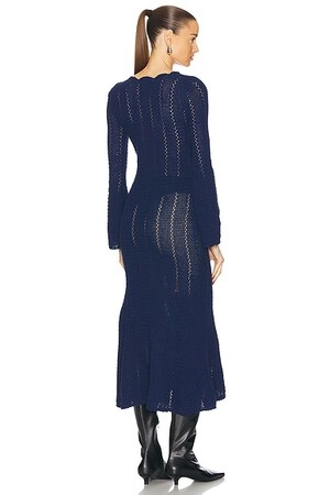 Escvdo Nani V-neck Midi Dress