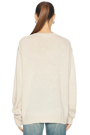Eterne James Cashmere Sweater - Oatmeal