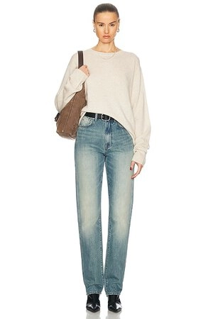 Eterne James Cashmere Sweater - Oatmeal