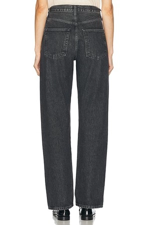 AGOLDE Kelly High Rise Relaxed Straight Jeans - Eclipse
