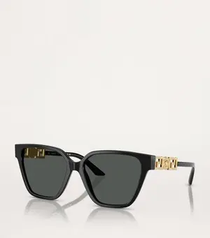 Versace Acetate Ve4471b Sunglasses - Black