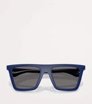 Versace Nylon Rectangle Sunglasses