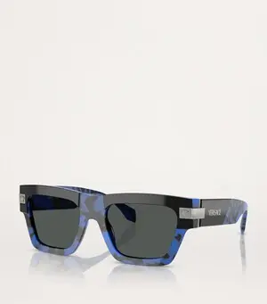 Versace Acetate Square Frame Sunglasses
