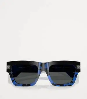 Versace Acetate Square Frame Sunglasses