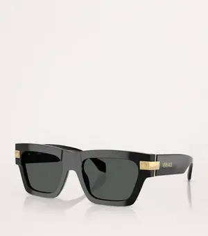 Versace Nylon Square Frame Sunglasses