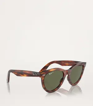 Ray-ban Rb2241 Wayfarer Sunglasses - Brown