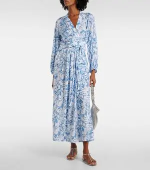 Melissa Odabash Rachel Printed Maxi Dress