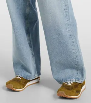 AGOLDE Low Slung Baggy Mid-rise Jeans In Force
