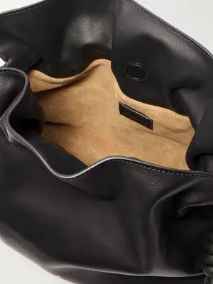 Loewe Flamenco Leather Clutch - Black