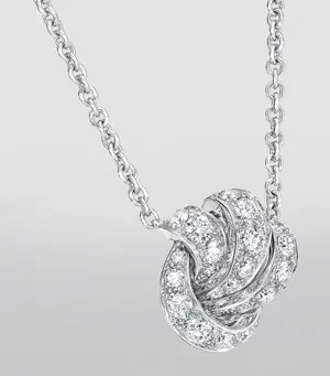 Graff Gold And Diamond Tilda's Bow Necklace