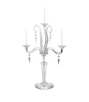 THE MARTHA, BY BACCARAT Crystal Mille Nuits Candelabra - Clear
