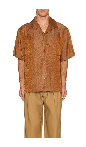 WAO Crinkled Short Sleeve Shirt