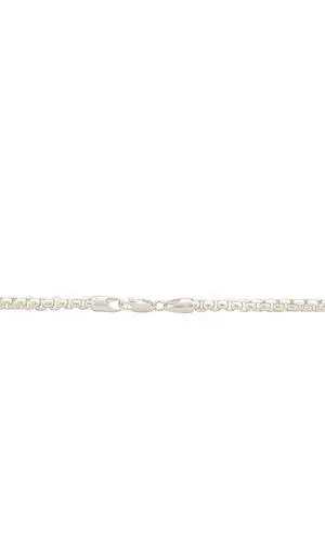 LOREN STEWART Gordita Heart Necklace - Metallic Silver