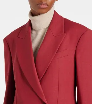 Brunello Cucinelli Virgin Wool Twill Blazer