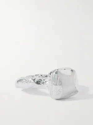 ALIGHIERI The Ancient Incantations Sculptural Pinky Ring - Silver