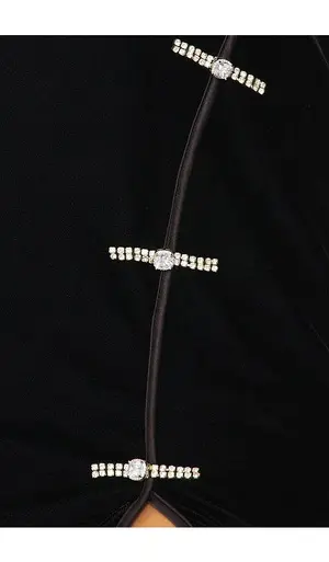 SAU LEE Ariana Gown In . Also - Black